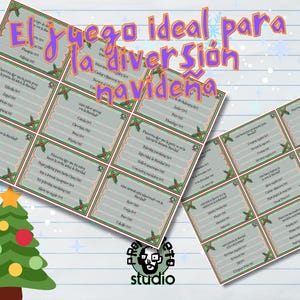 Christmas Feud Digital Game in Spanish Montessori Xmas Activity ...
