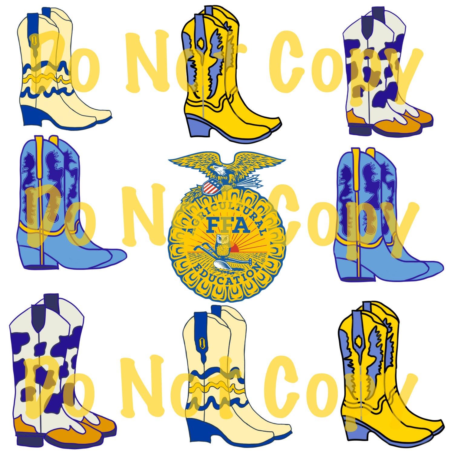 FFA Livestock Stockshow PNG - Etsy