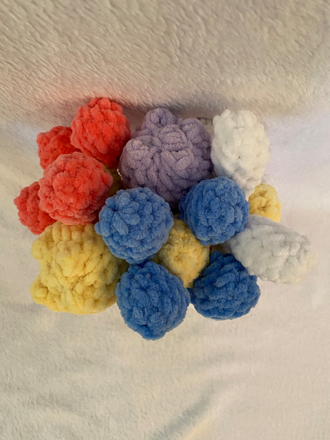 Handmade Crochet Flower Bouquet Plushie - Etsy