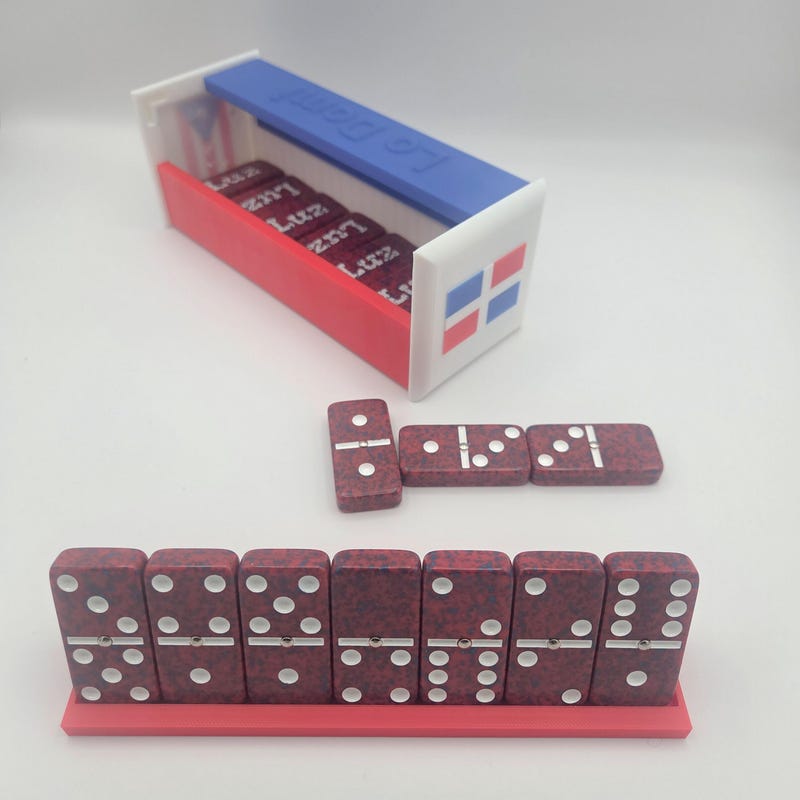Dominoes With Tray as Box - Etsy