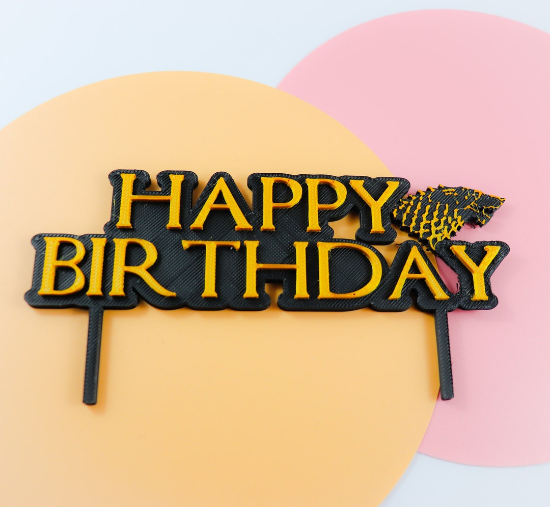 Game of Thrones Birthday Cake Topper: Custom Westeros Party Decor - Etsy