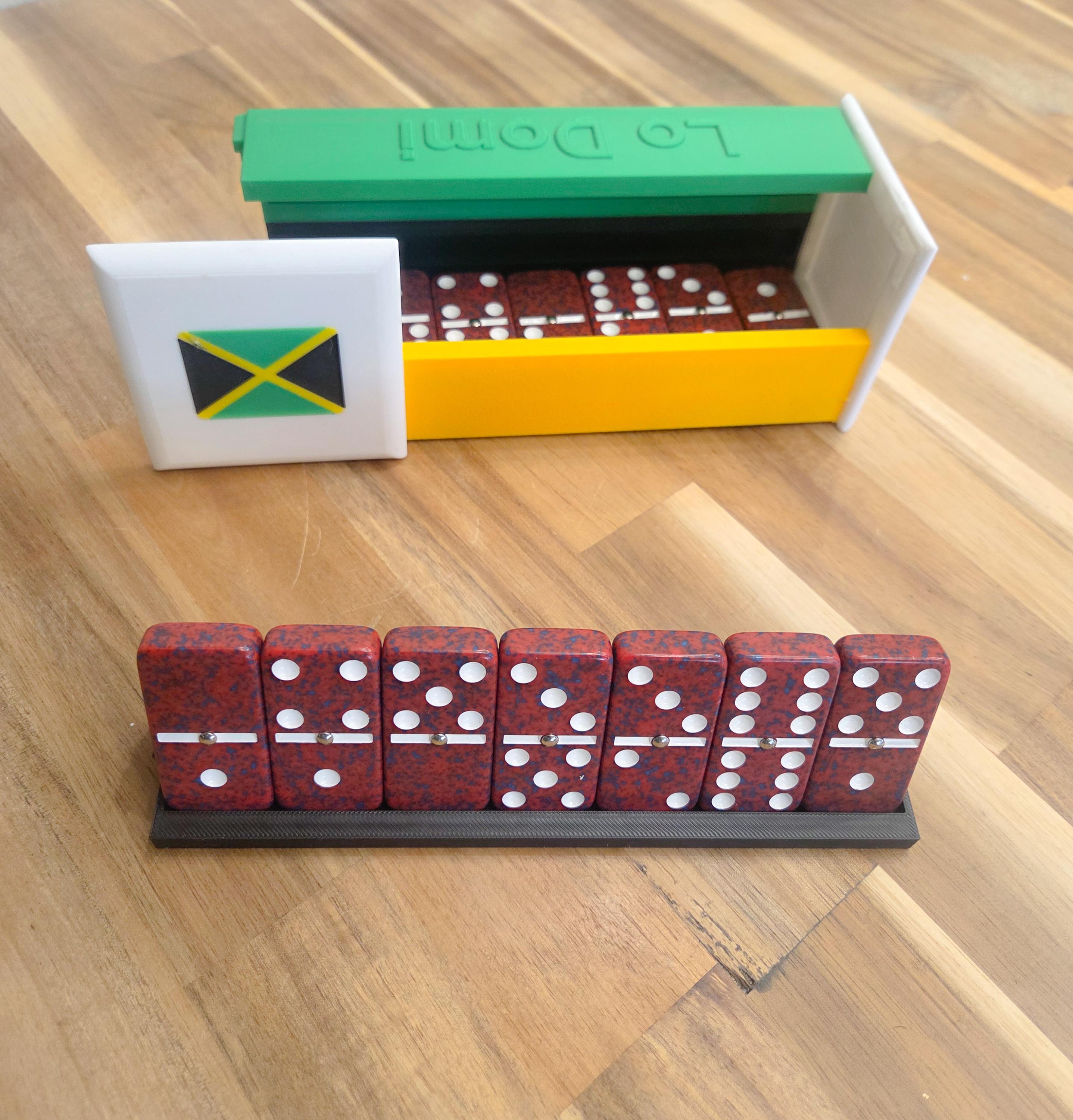 Dominoes Box Holder, Dominoes Tray Holder, Dominoes Convertible Box ...