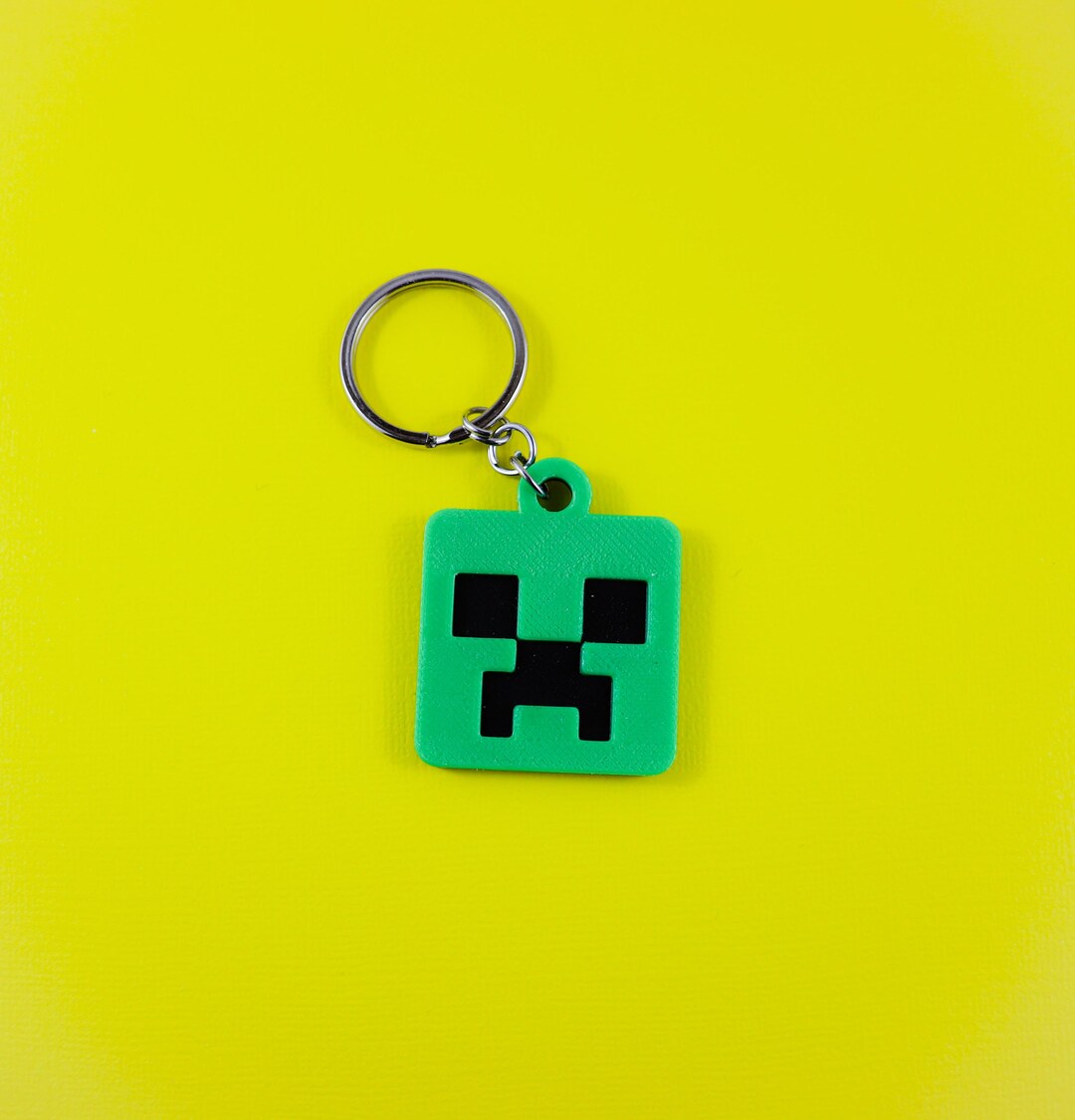 Minecraft Creeper Keychain Gamer Key Holder Gift Creeper Bag Tag ...