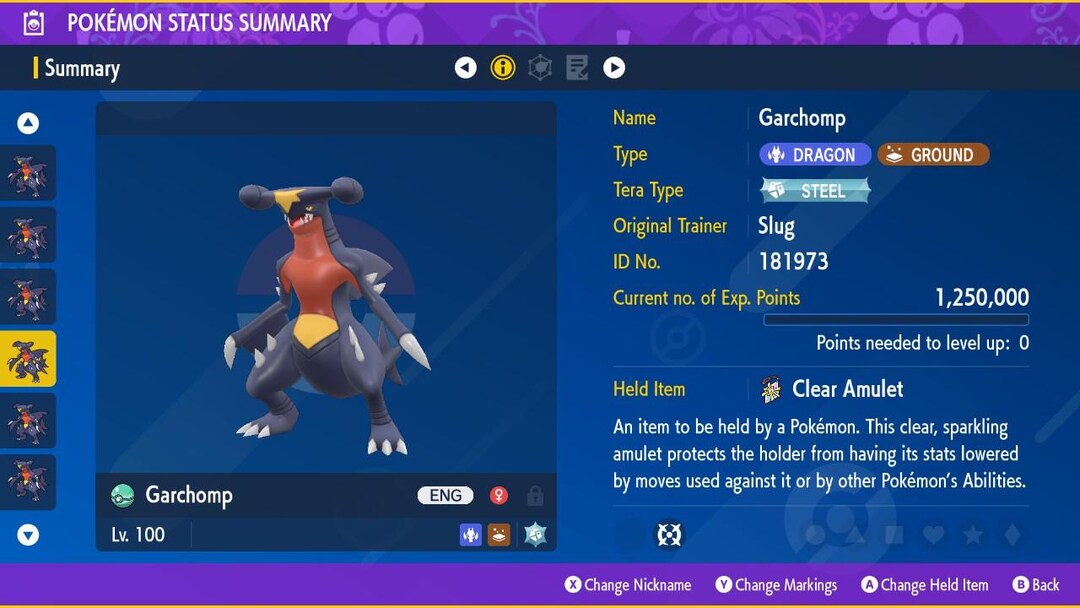 Competitive Garchomp the Former Alpha - Non Shiny Female - Etsy