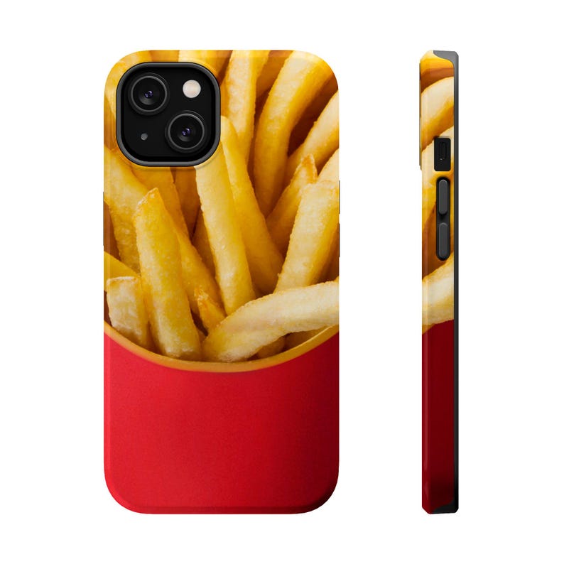 French Fries iPhone Case With Magsafe & Dual Layer Protection ...