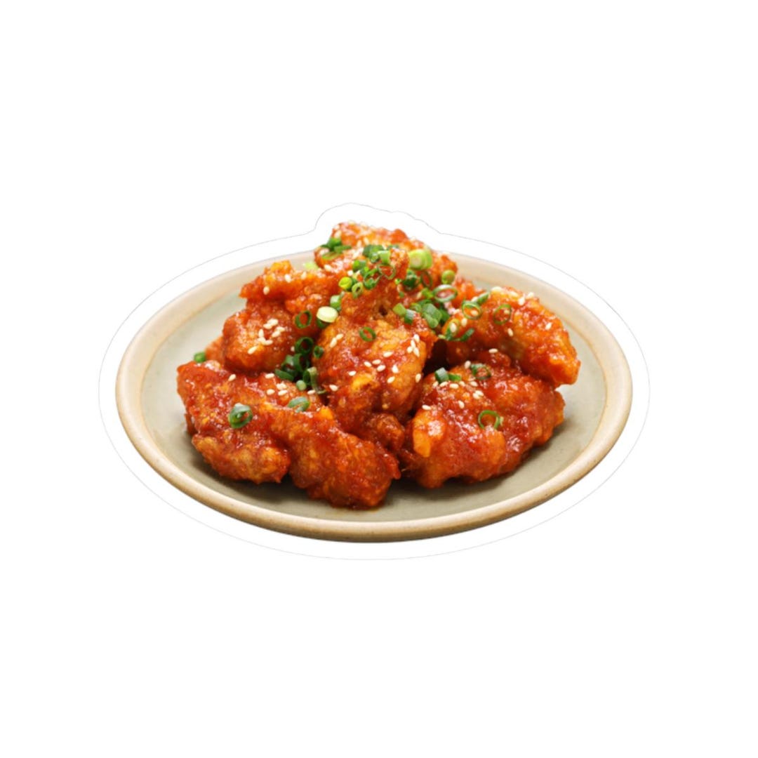 Korean Fried Chicken Sticker - Etsy