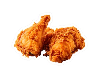 Chicken Wing Sticker - Fun and Whimsical Decal for Lovers of Fried ...