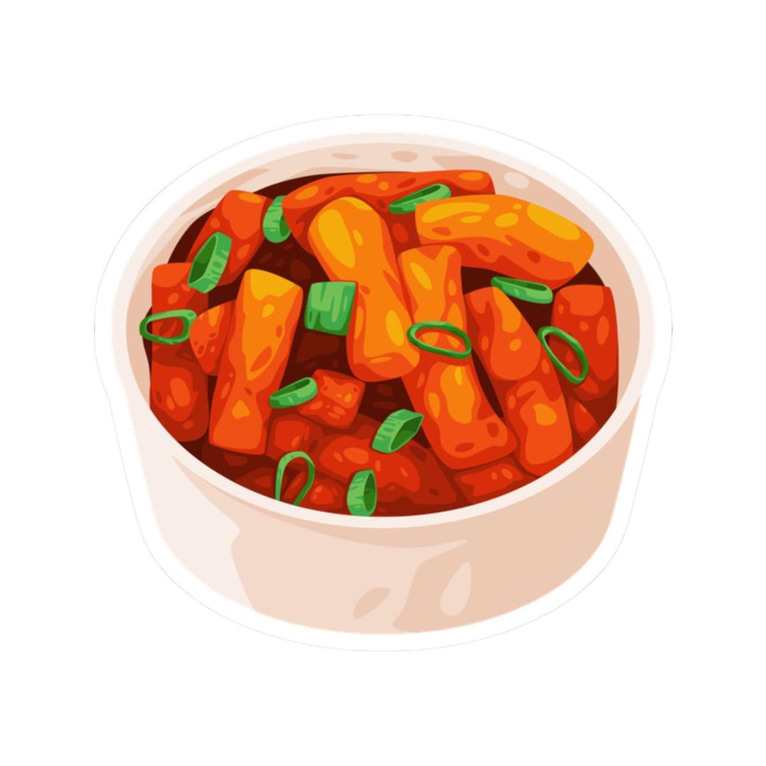 Tteokbokki Sticker - Etsy