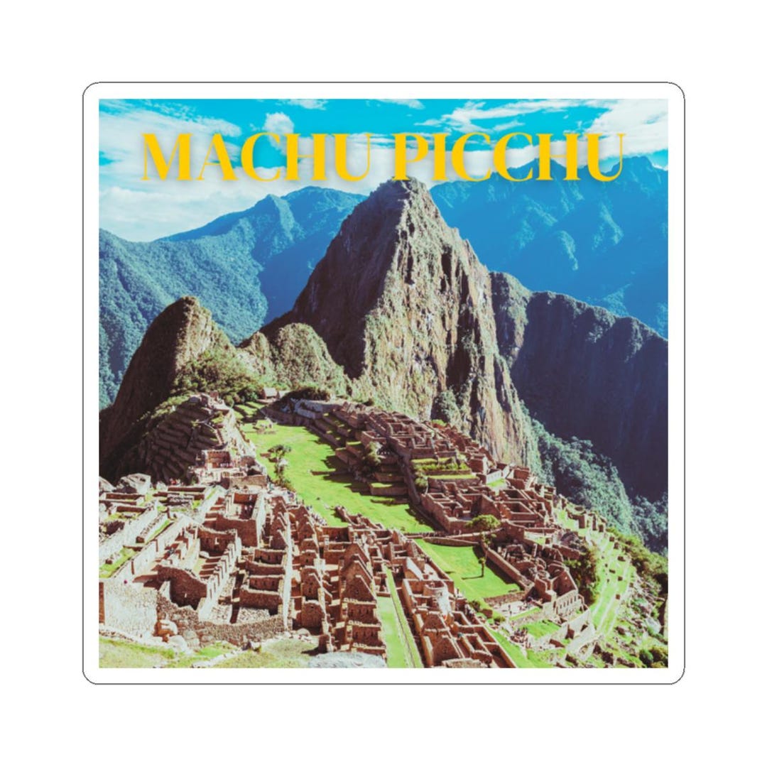 Machu Picchu Sticker - Etsy