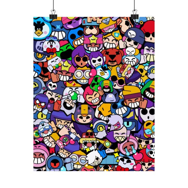 Brawl Stars Posters - Etsy