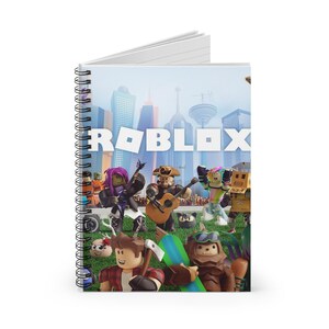 Premium Quality Roblox Spiral Notebook - Etsy