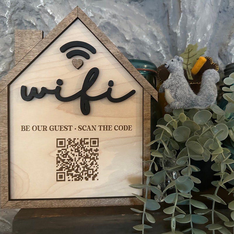 Wall Mount Qr Code - Etsy