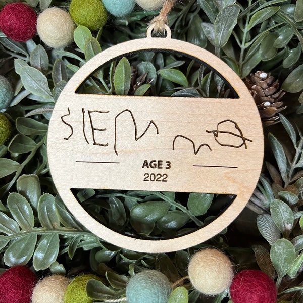 Childrens Signature - Etsy