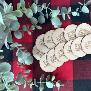 Tablet Screen Time Tokens for Kids Kids Screen Time Tokens - Etsy