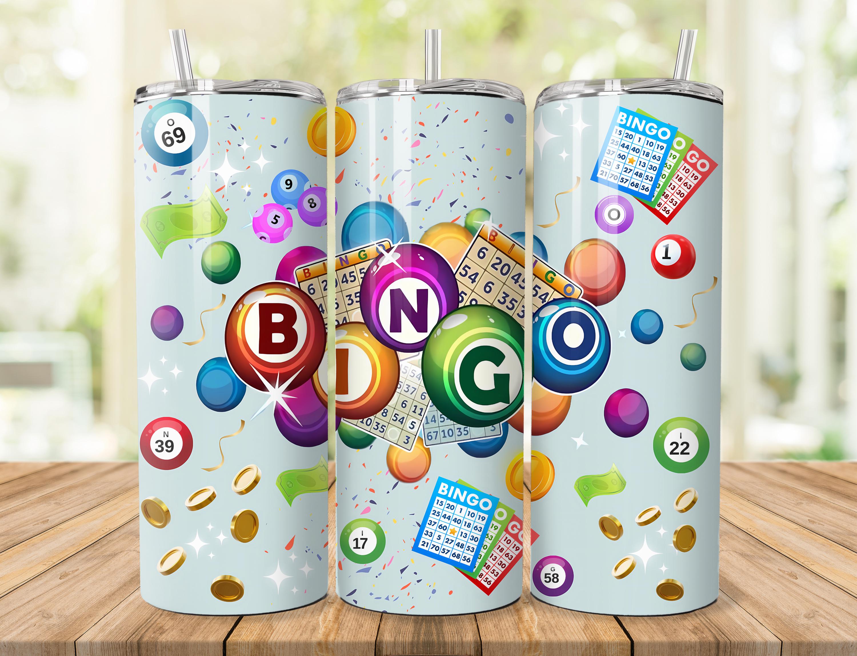 Bingo Game 20oz Tumbler Sublimation Design (PNG, Instant Download) - Etsy