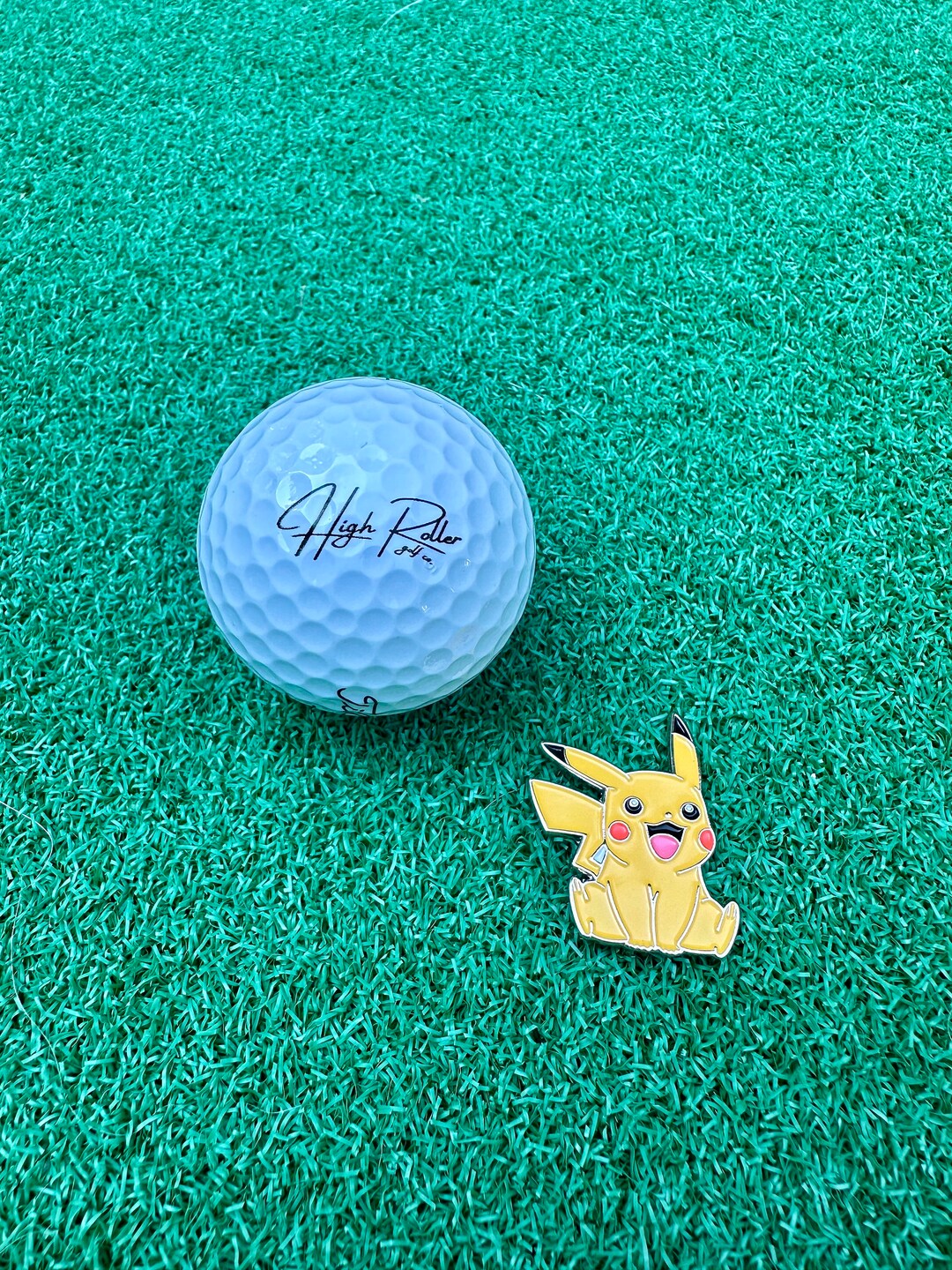 Pikachu Pokémon Ball Marker - Etsy