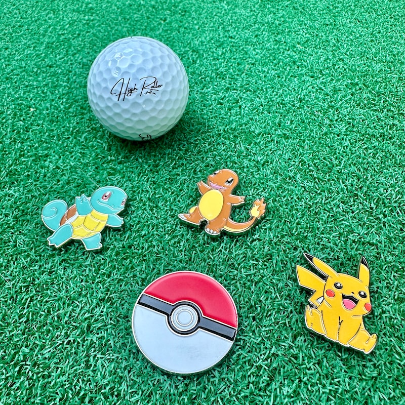 Pikachu Ball Marker - Etsy