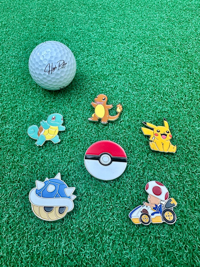 Squirtle Pokémon Ball Marker - Etsy