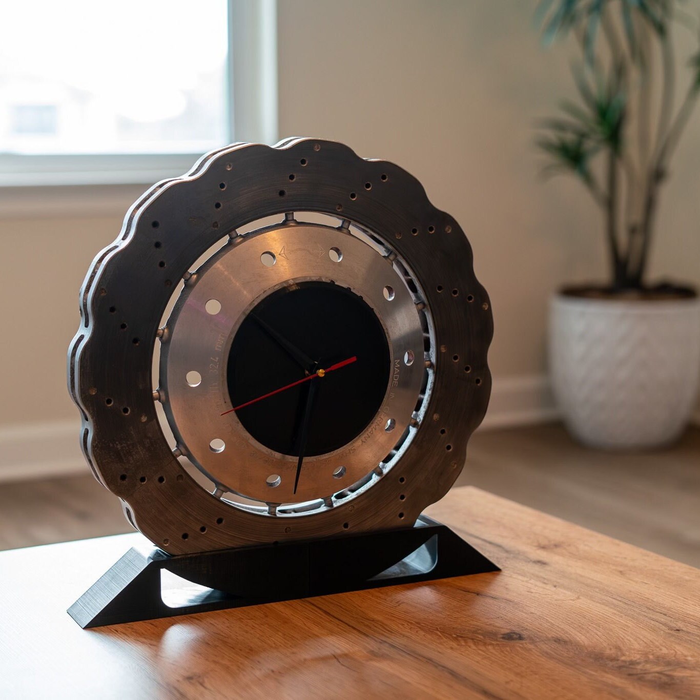 Audi R8 Racecar Brake Rotor Clock Wall Decor - Etsy