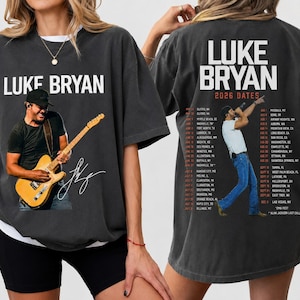 Luke Bryan 2026 Tour Shirt - Etsy