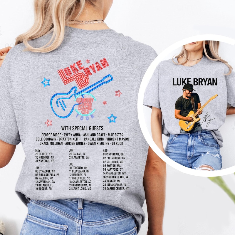 Luke Bryan - Etsy
