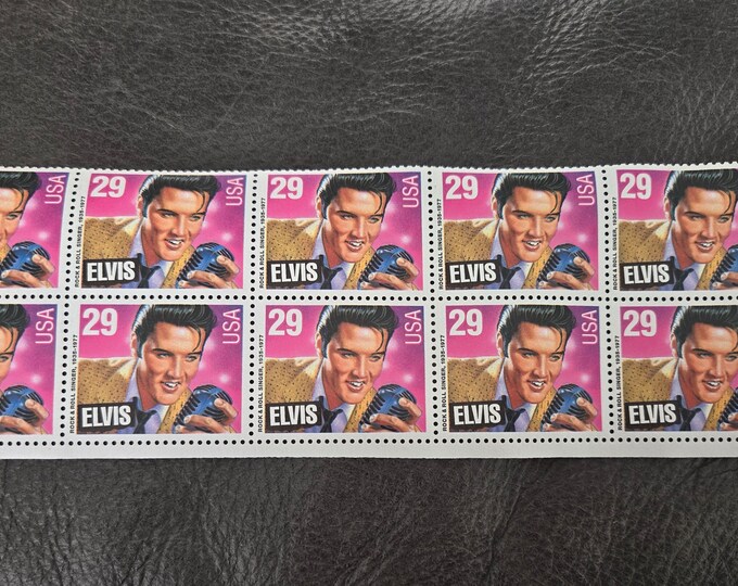 1992 Elvis Stamps - Etsy