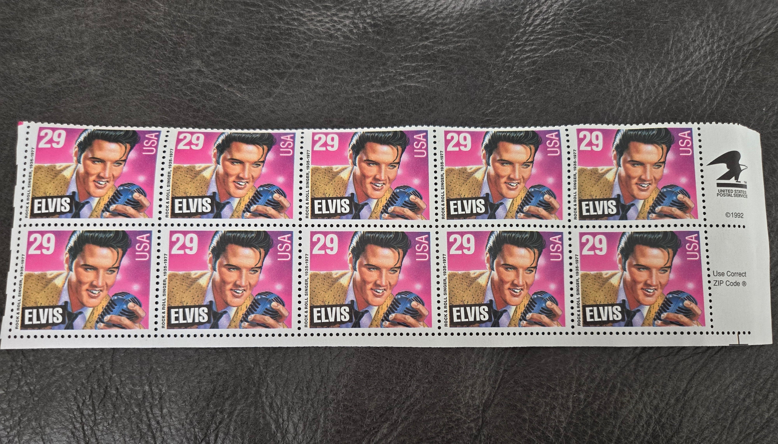 1992 Elvis Stamps - Etsy