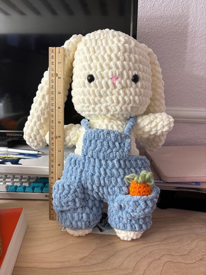 Crochet Bunny Plushie - Etsy