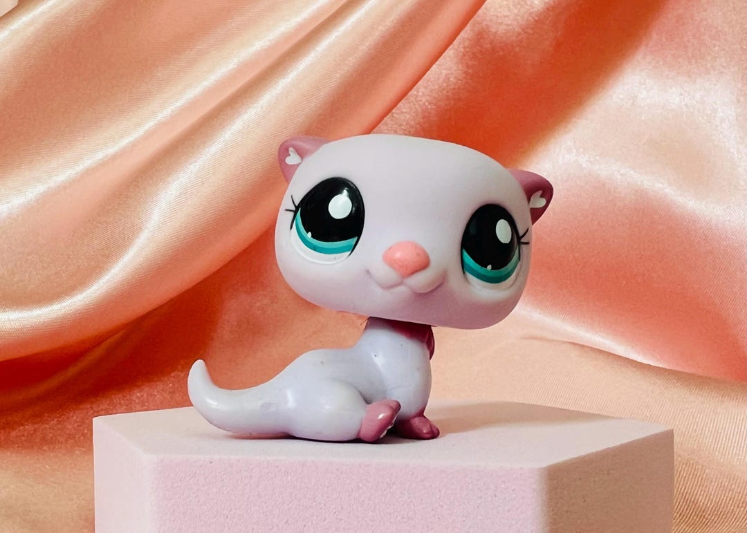 LPS Littlest Pet Shop Authentic Otter Ferret #2039 / Vintage ...