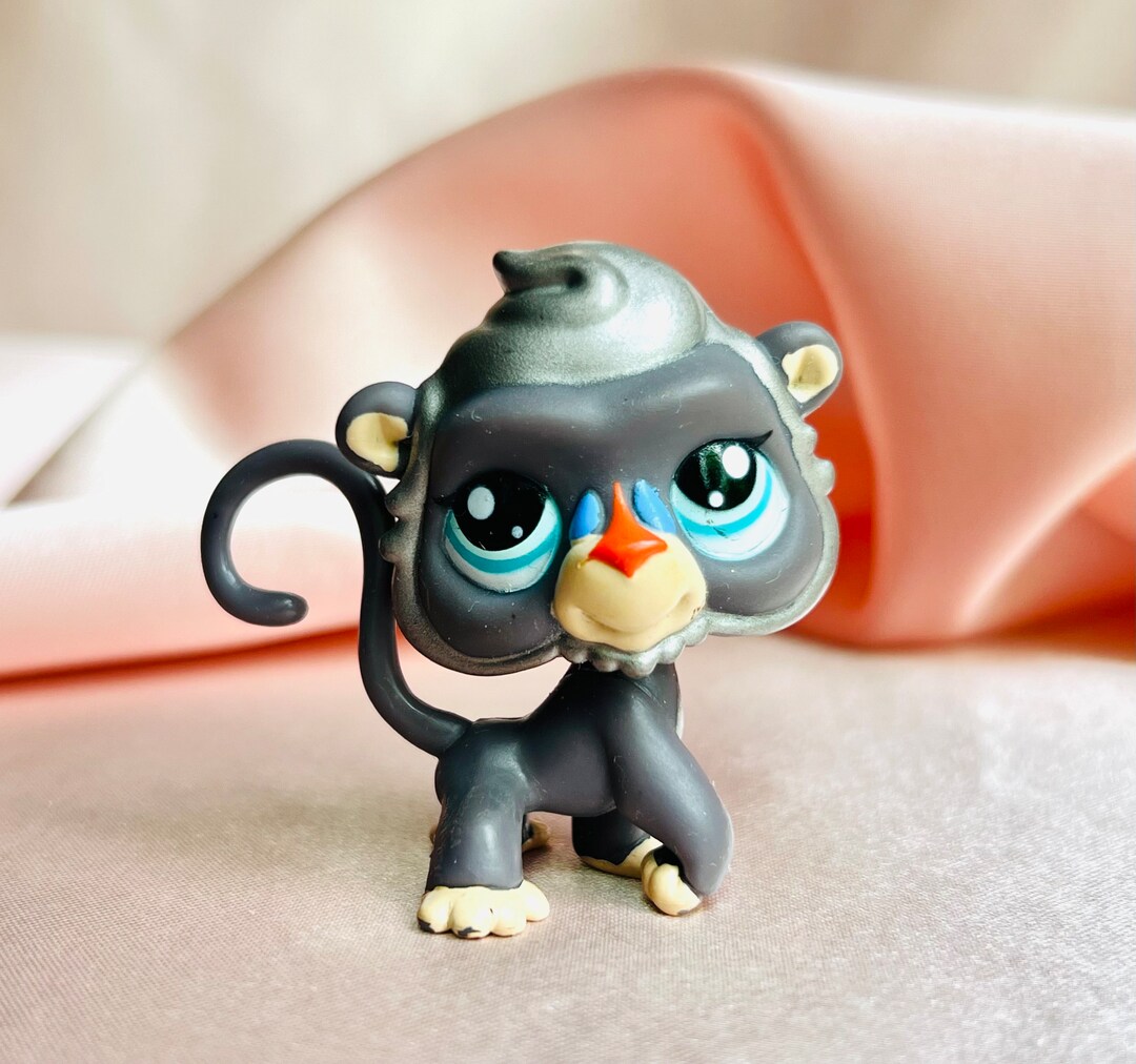 LPS Littlest Pet Shop Authentic RARE Mail Order Baboon Monkey 2309 ...