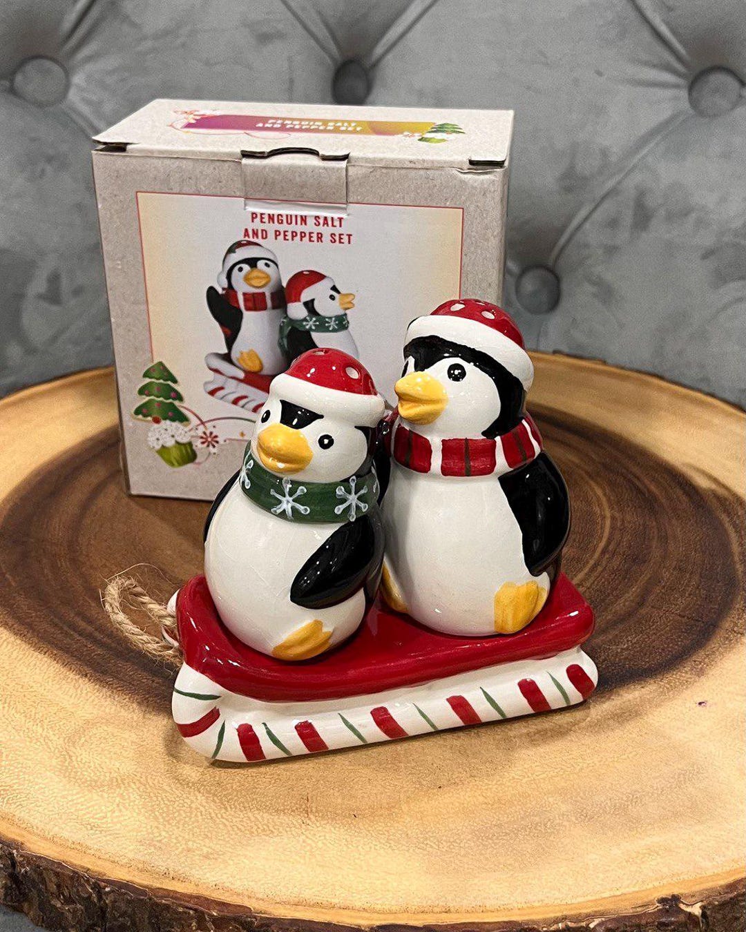 Exclusively for Cracker Barrel Penguin Salt and Pepper Shakers Set New ...