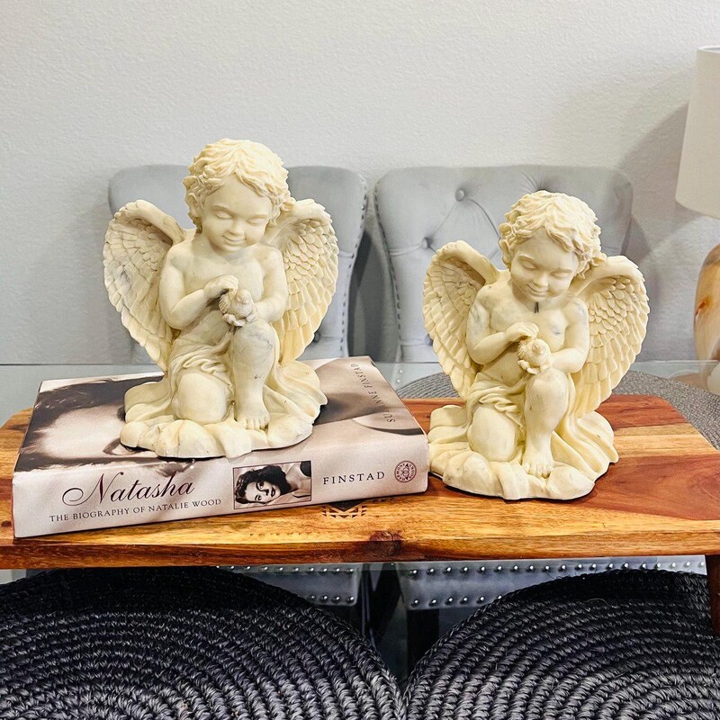 Cherub Bookends - Etsy