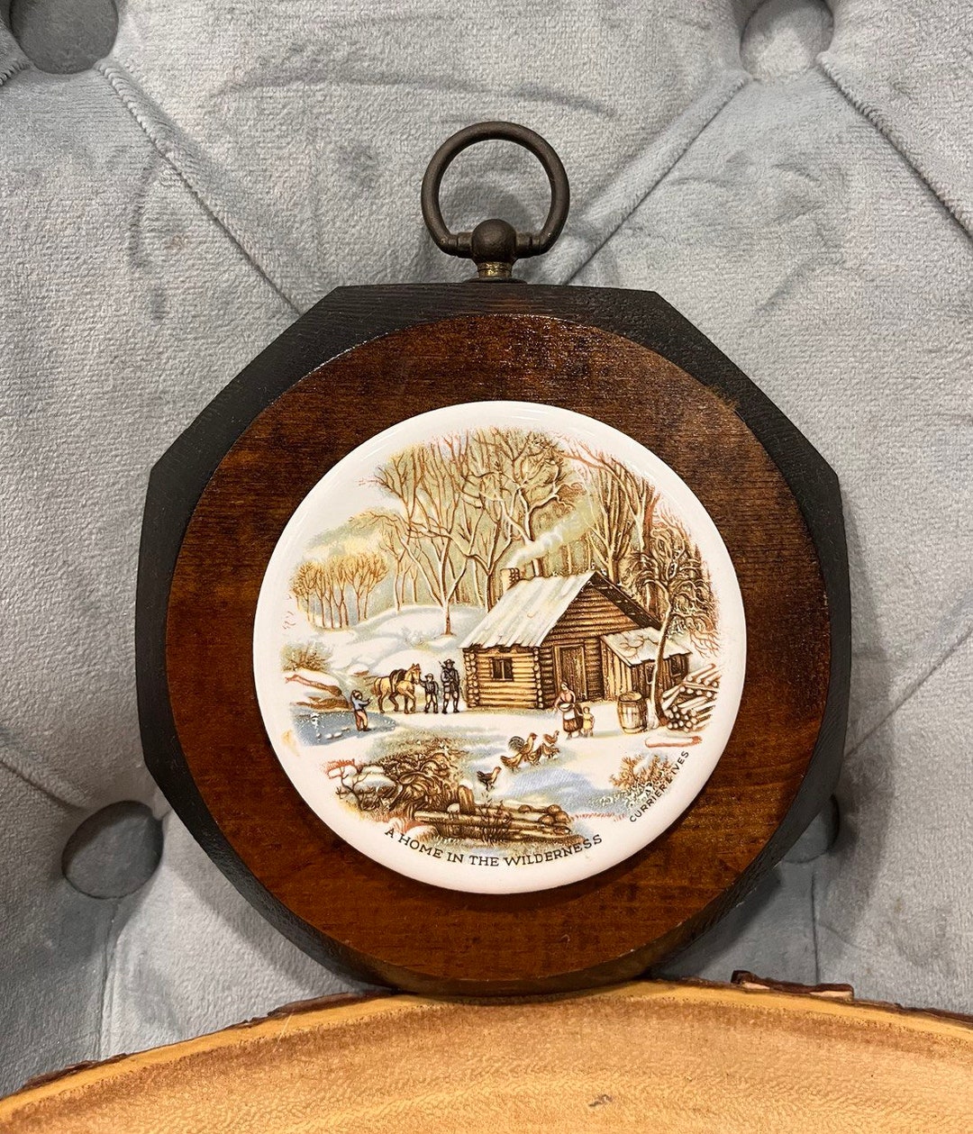Jerry Schultz Handcrafted Wall Hanging Pine Wood Plaque Made in USA - Etsy