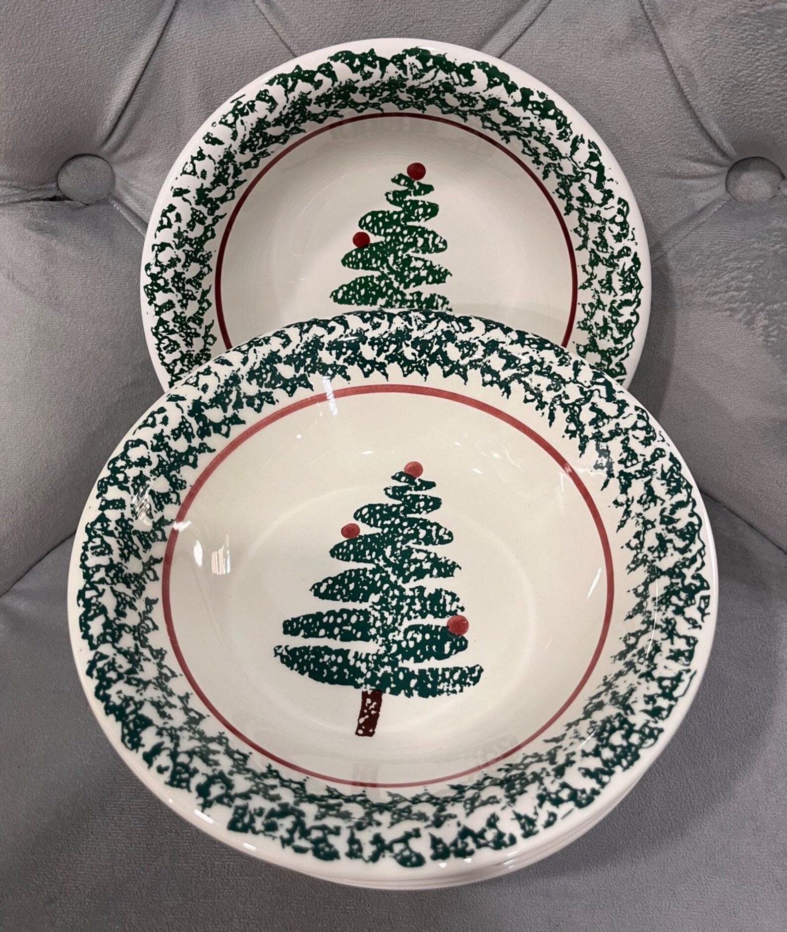 Set of 13 Pieces FURIO Made in Italy Dishes 6 Cups 6 Bowls Plates 1 ...