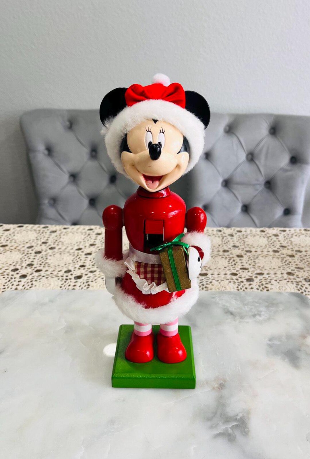 Disney Minnie Mouse Holiday Nutcracker – 10.5" X 3.5" – Collectible ...
