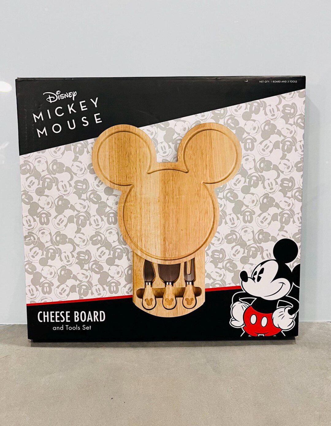 Disney Mickey Mouse Wood Cheese Board With Tool Set by Picnic Time - Etsy
