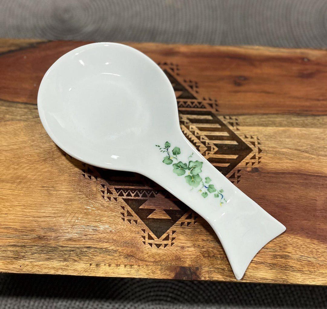 Vintage Ceramic Spoon Rest Kitchen Spoon Holder: 1. Corelle Coordinates ...