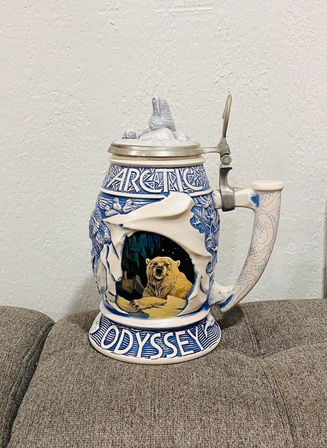 Arctic Odyssey Stein Collectible – Avon Steins 2001 – Handcrafted in ...