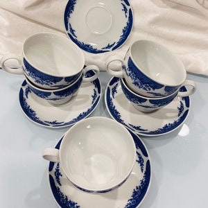 Vintage Set of Nineteen Pieces KAHLA Made in GDR China Tea Set: Teapot, Sugar Bowl, Creamer, 5 ...