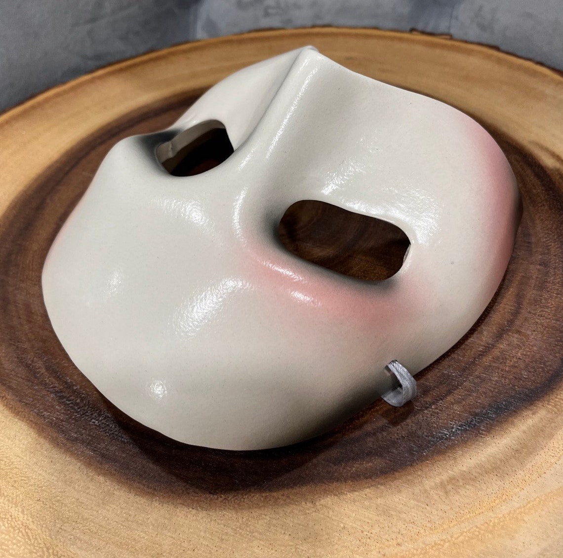 Vintage 1988 Phantom of the Opera Hand Made Ceramic Mask by Clay Art ...