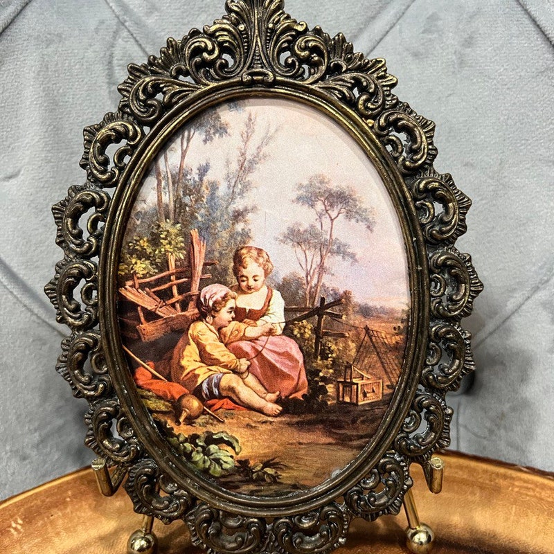 Oval Picture Frame - Etsy