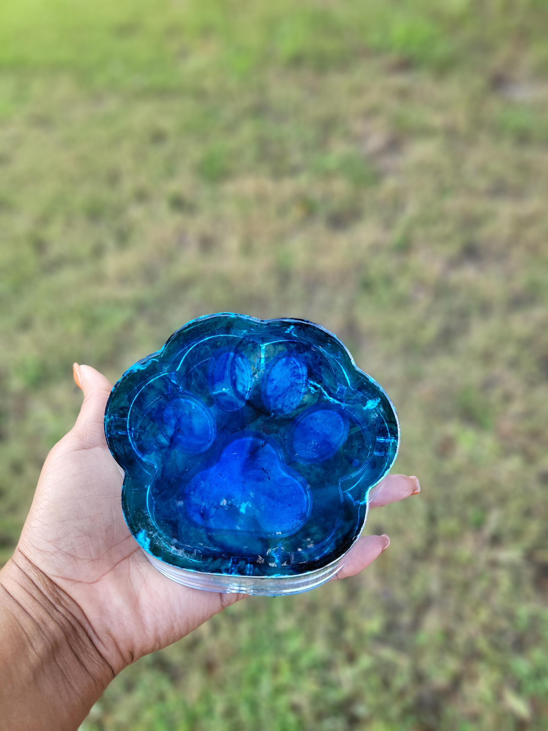 Resin Paw Shape Ashtray/trinket Jar - Etsy
