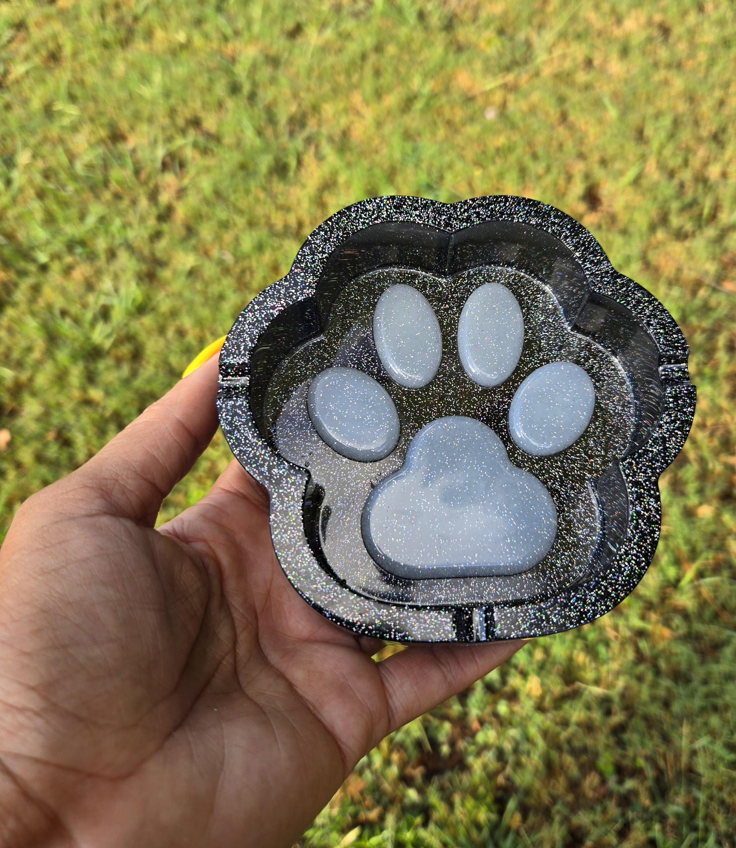 Resin Paw Shape Ashtray/trinket Jar - Etsy