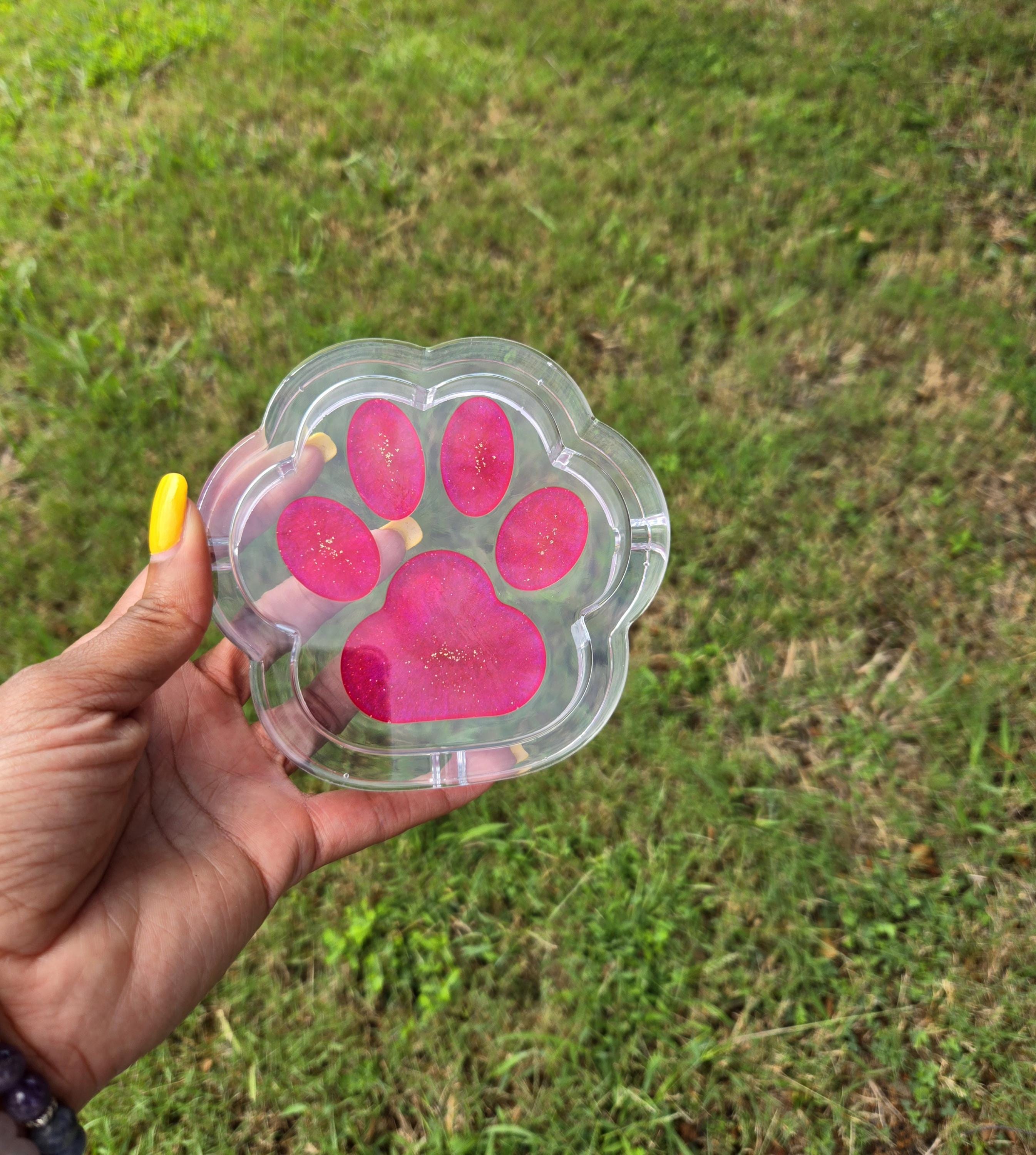 Resin Paw Shape Ashtray/trinket Jar - Etsy
