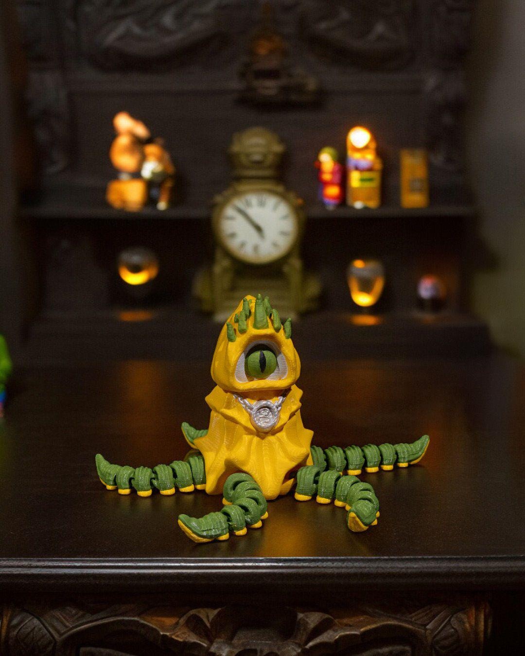 Hastur 3D Printed Articulated Figure - Etsy