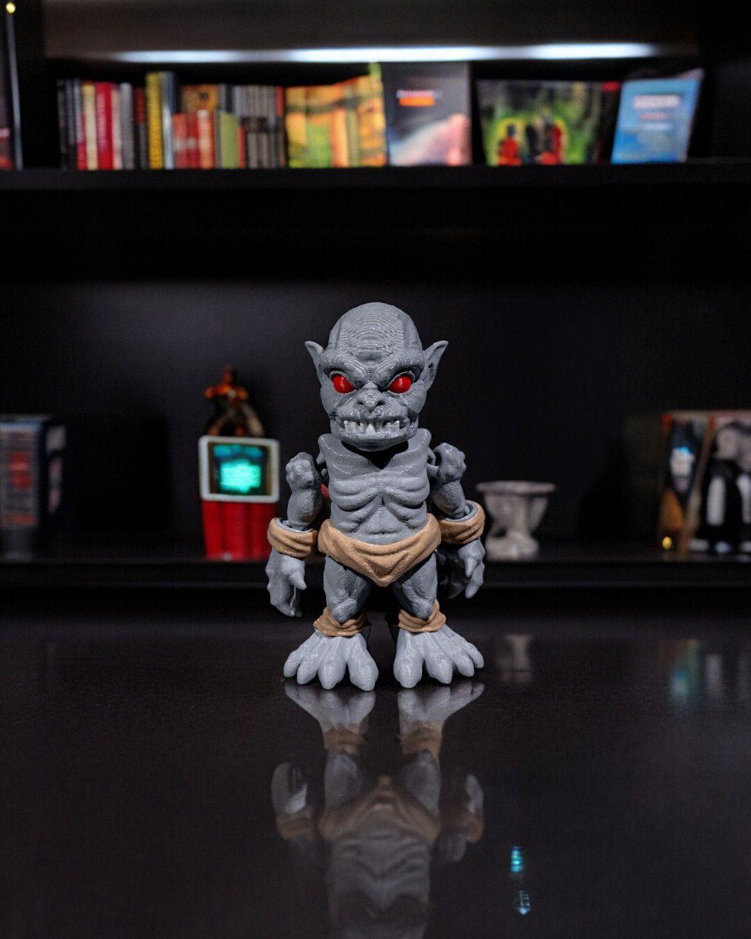 Ghoul 3D Printed Articulated Figure - Etsy
