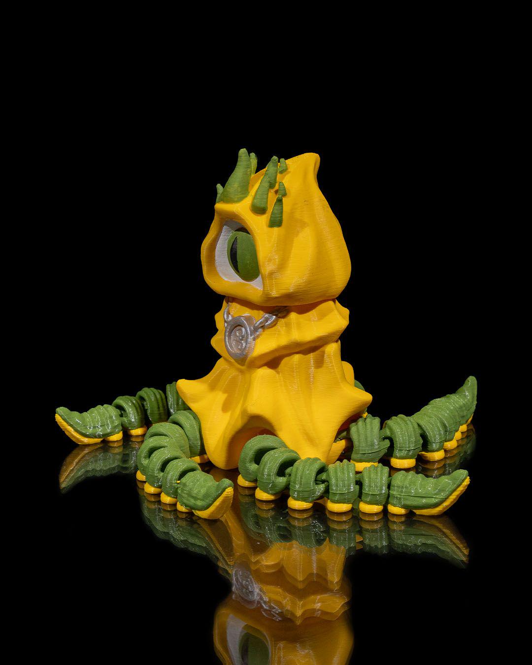 Hastur 3D Printed Articulated Figure - Etsy