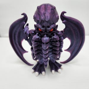 Cthulhu 3D Printed Articulated Figure - Etsy