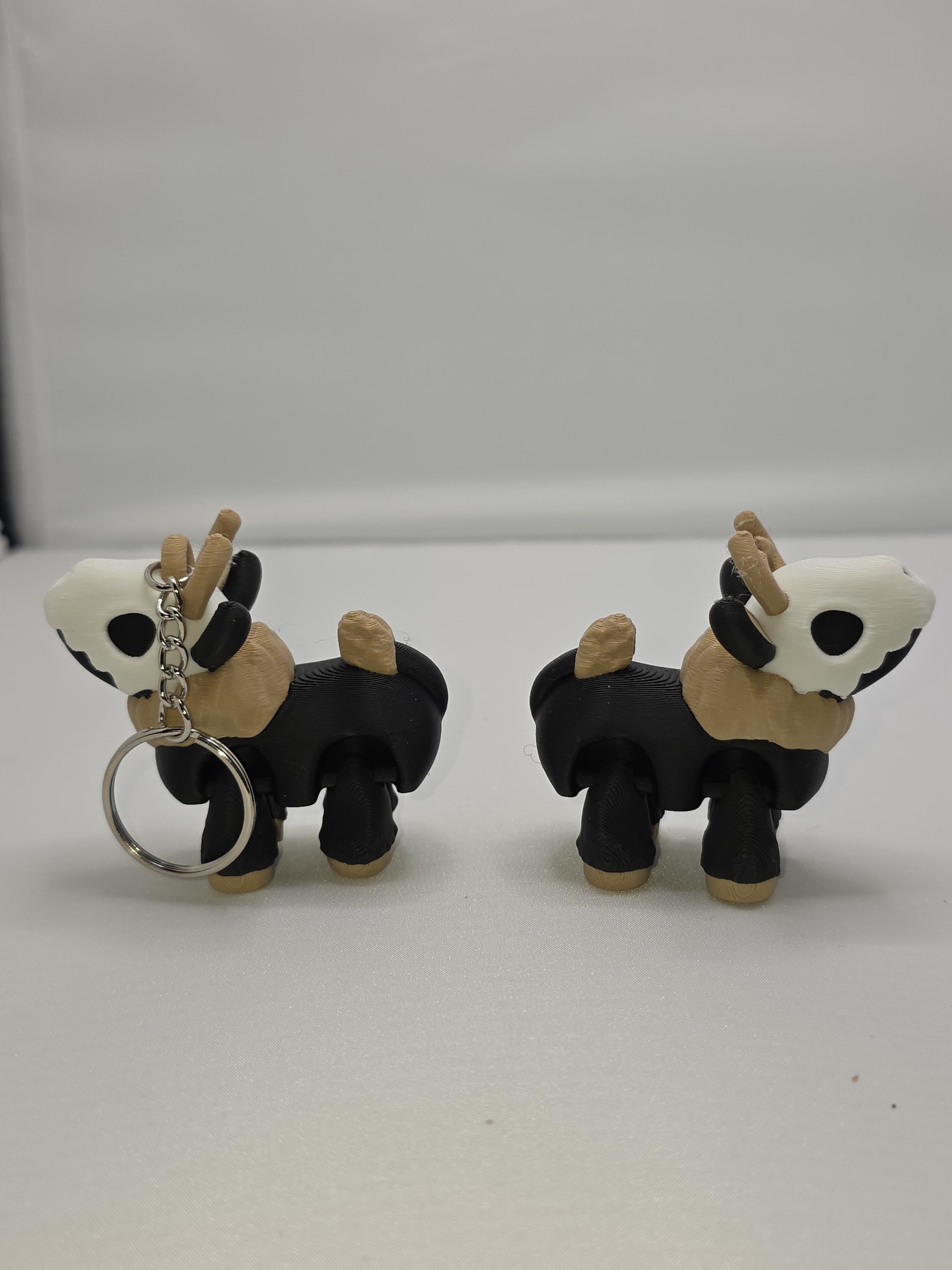 Spooky Wendigo Flexi Mini | Keychain | Fidget | 3D Printed - Etsy