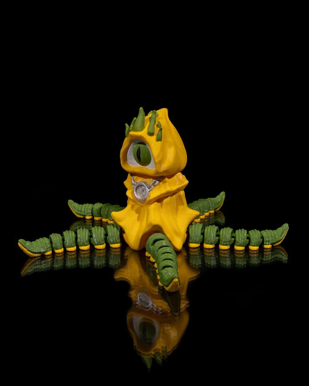Hastur 3D Printed Articulated Figure - Etsy